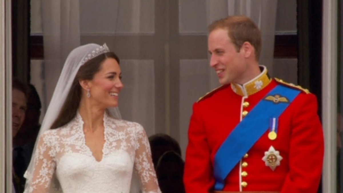 De kus van William en Kate