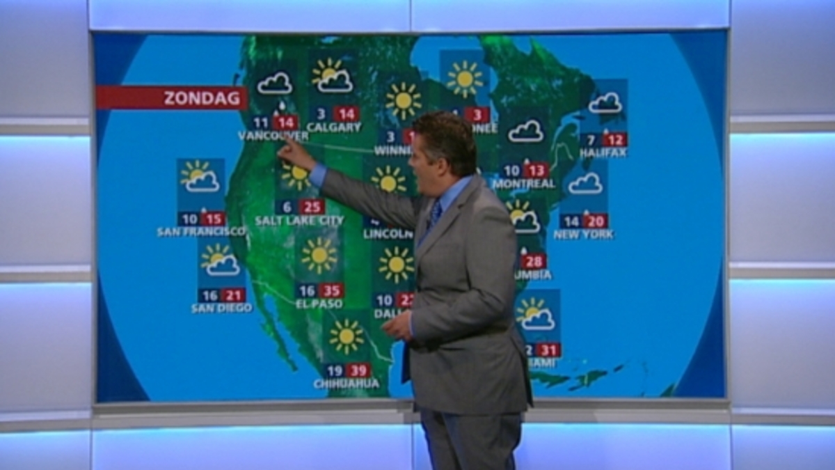 Weerbericht Noord- en Zuid-Amerika 14 mei 2011