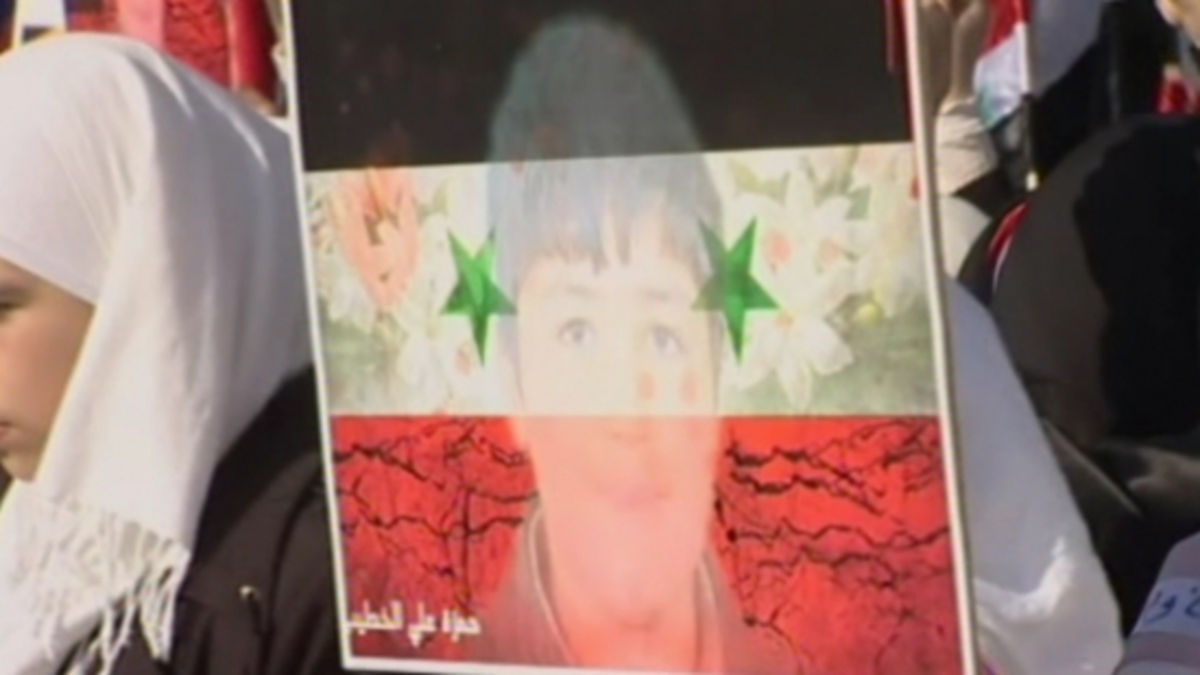 Duizenden straat op voor Hamza (13)