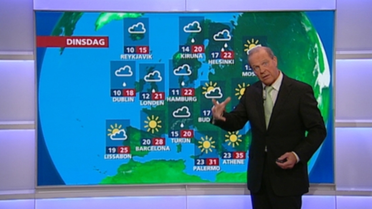 Weerbericht Europa en Afrika 18 juli 2011