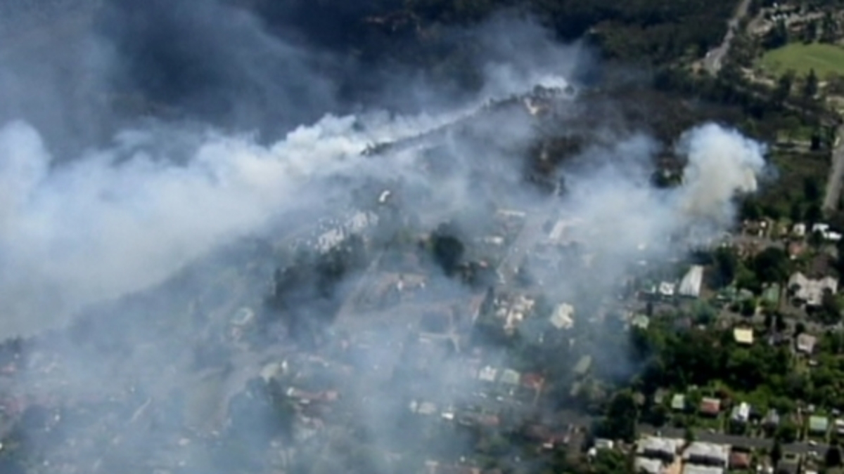 School ontruimd na bosbrand