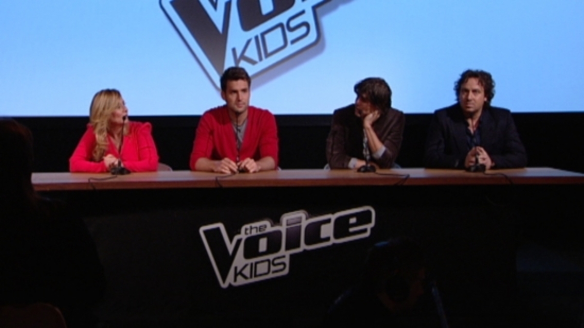 Persconferentie The Voice Kids