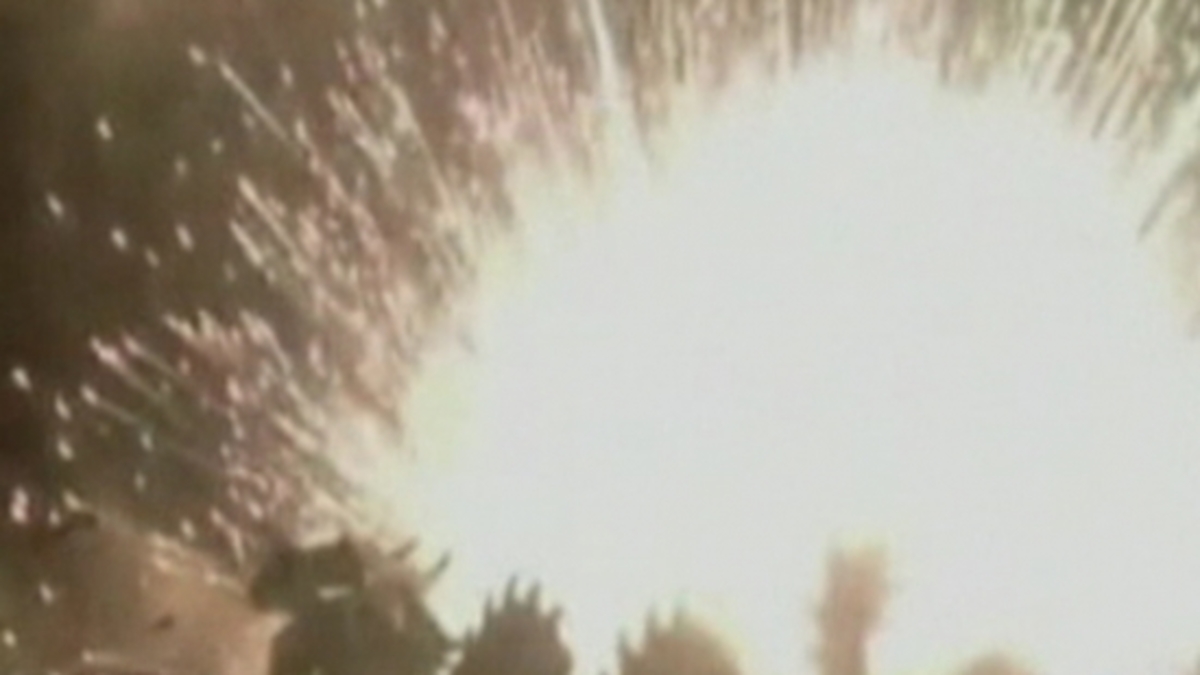 Vuurwerkongeluk in Thailand