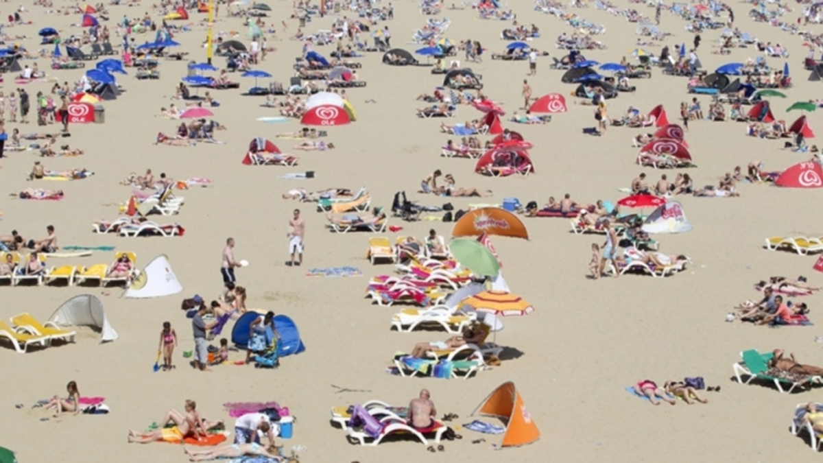 Extra treinen naar het strand