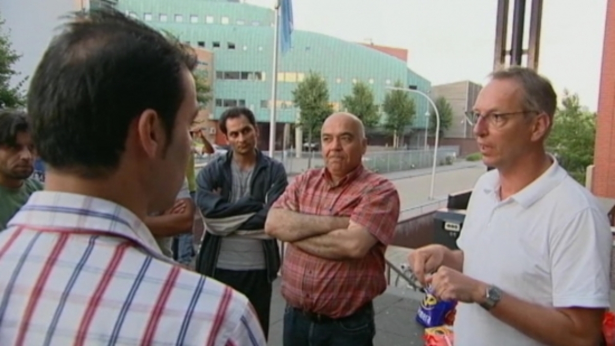 Protest bij kantoor IND Zwolle