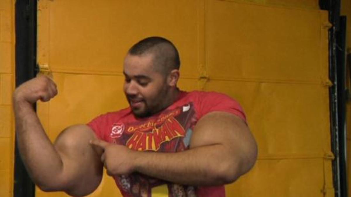 De dikste spierballen van de wereld