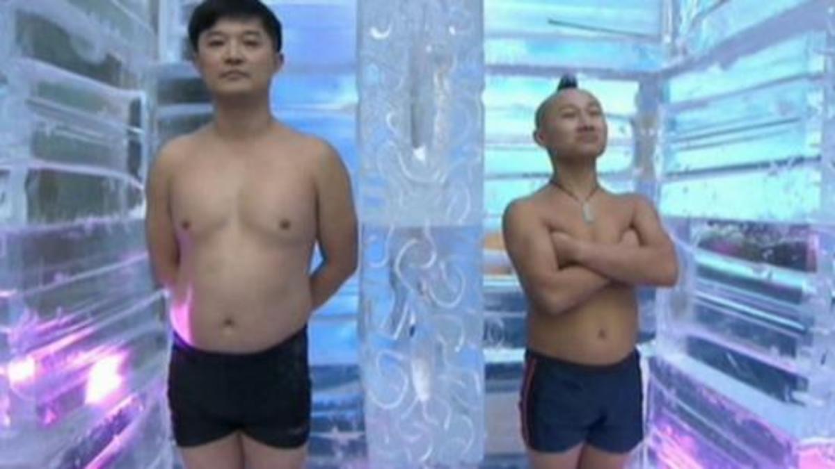 Chinezen staan 24 uur in ijskamer