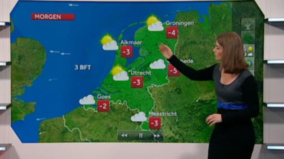 Binnenlands weerbericht 22 januari 2013