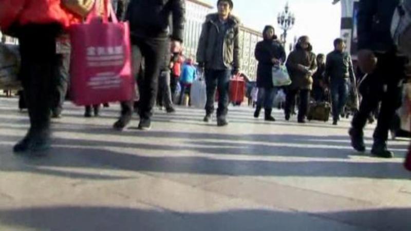 Miljoenen Chinezen tegelijk op reis