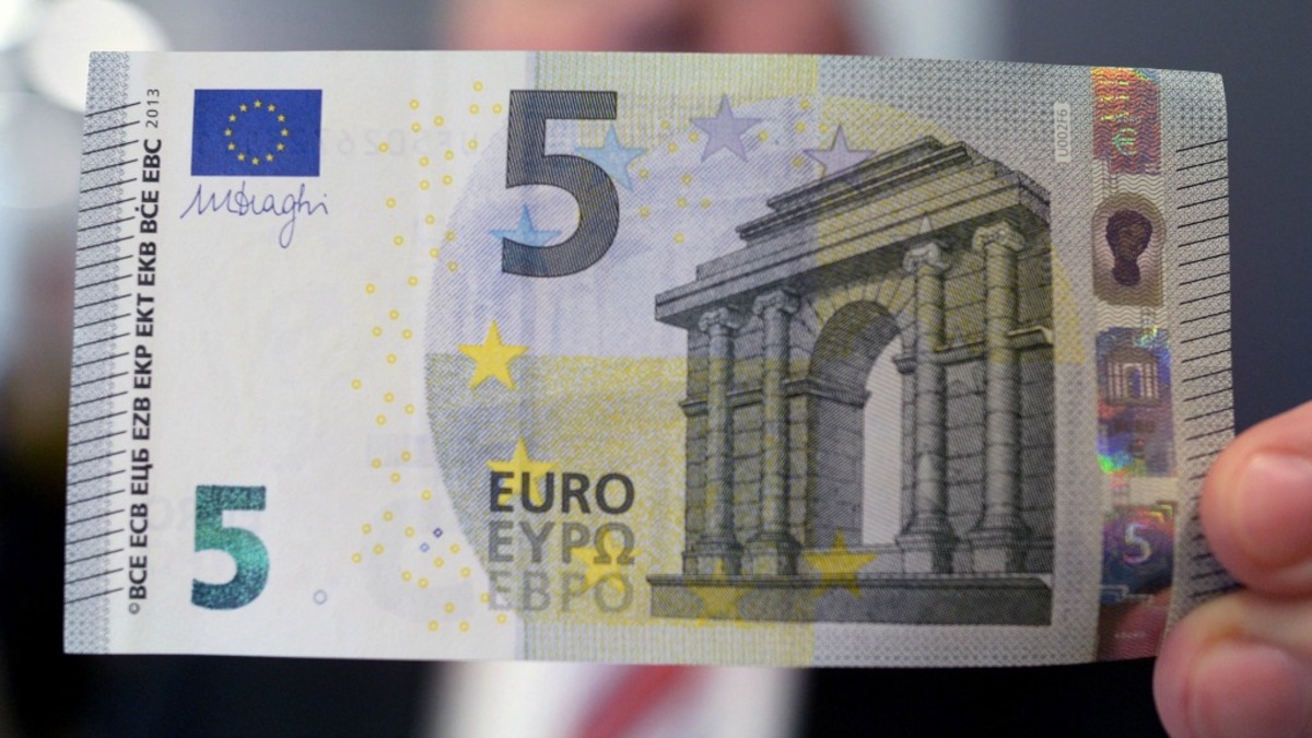 Nieuw briefje van vijf