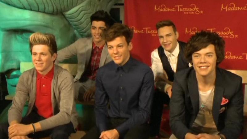One Direction in museum