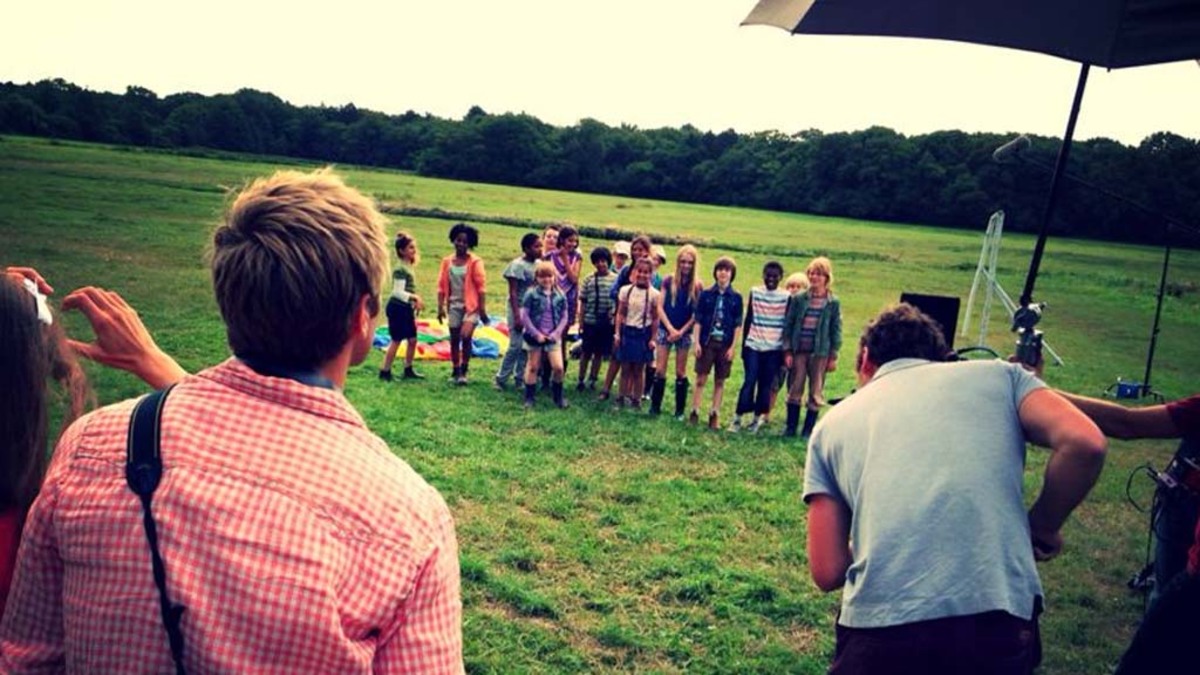 Op de filmset van Mees Kees op Kamp