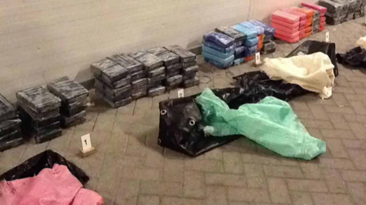 Drugsvangst in Rotterdamse haven