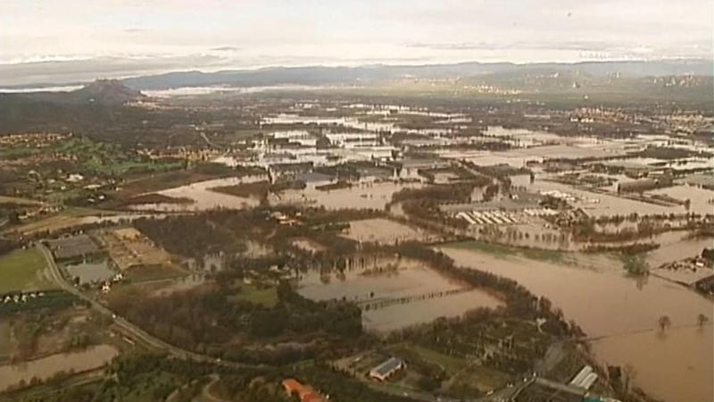 Overstromingen in Frankrijk