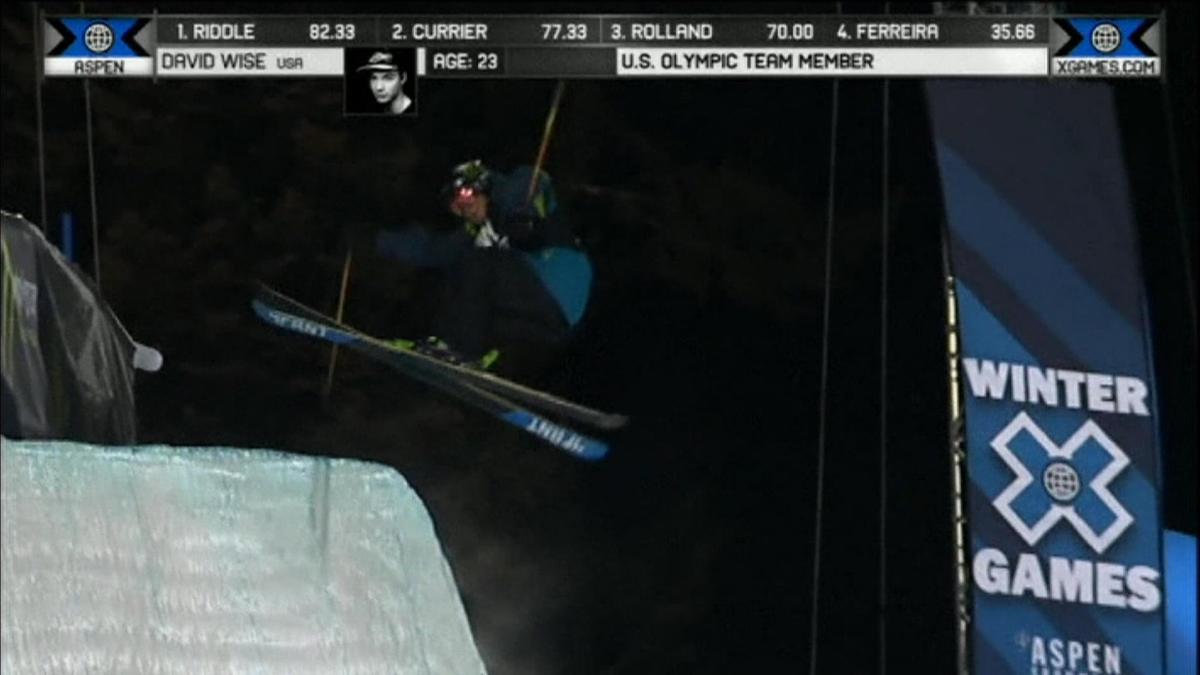 Nieuwe ski stunts tijdens Winterspelen