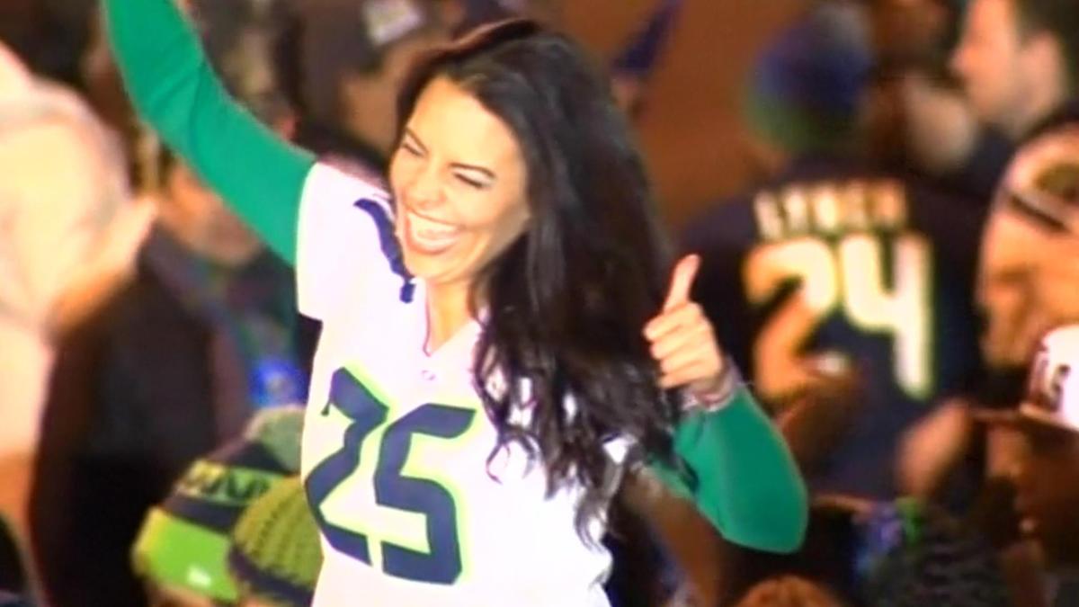 Super Bowl feest in Seattle