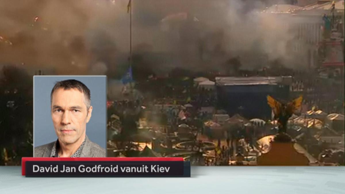 David Jan Godfroid: onwerkelijke sfeer in Kiev