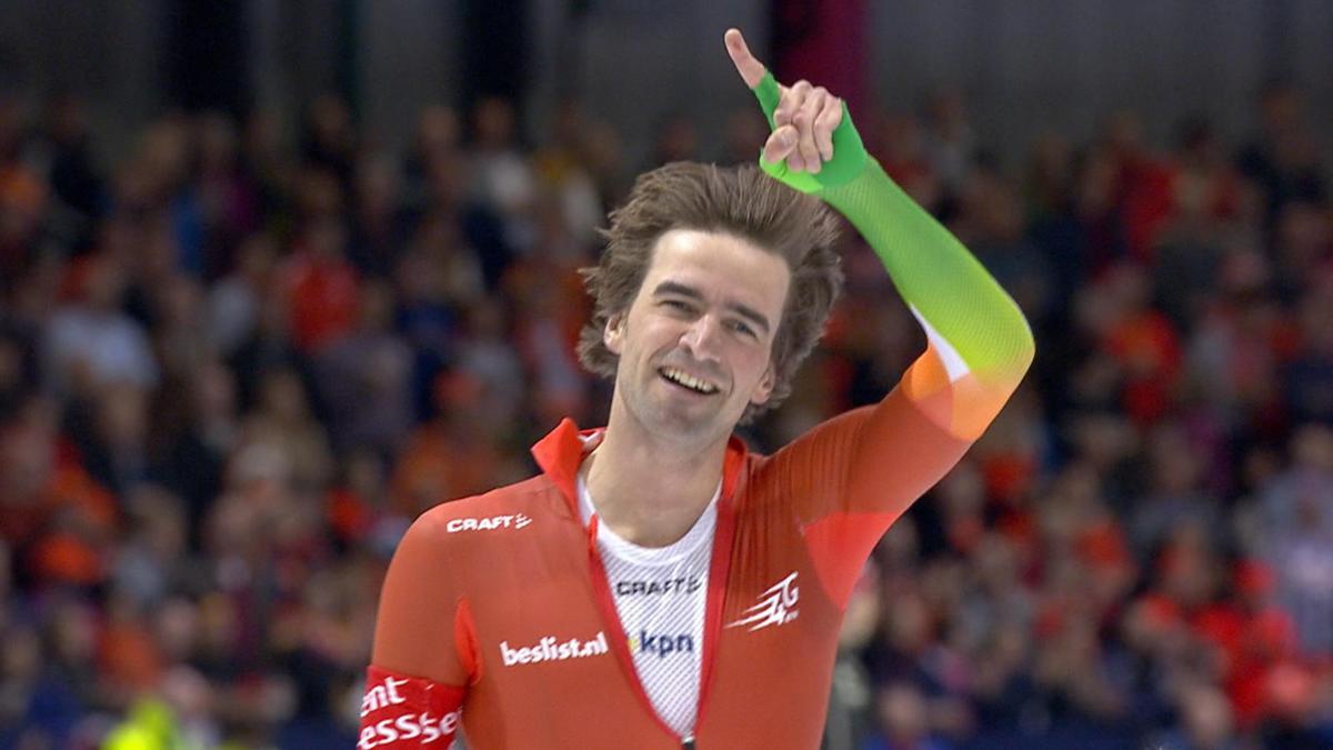 Mark Tuitert schaatst zijn laatste race