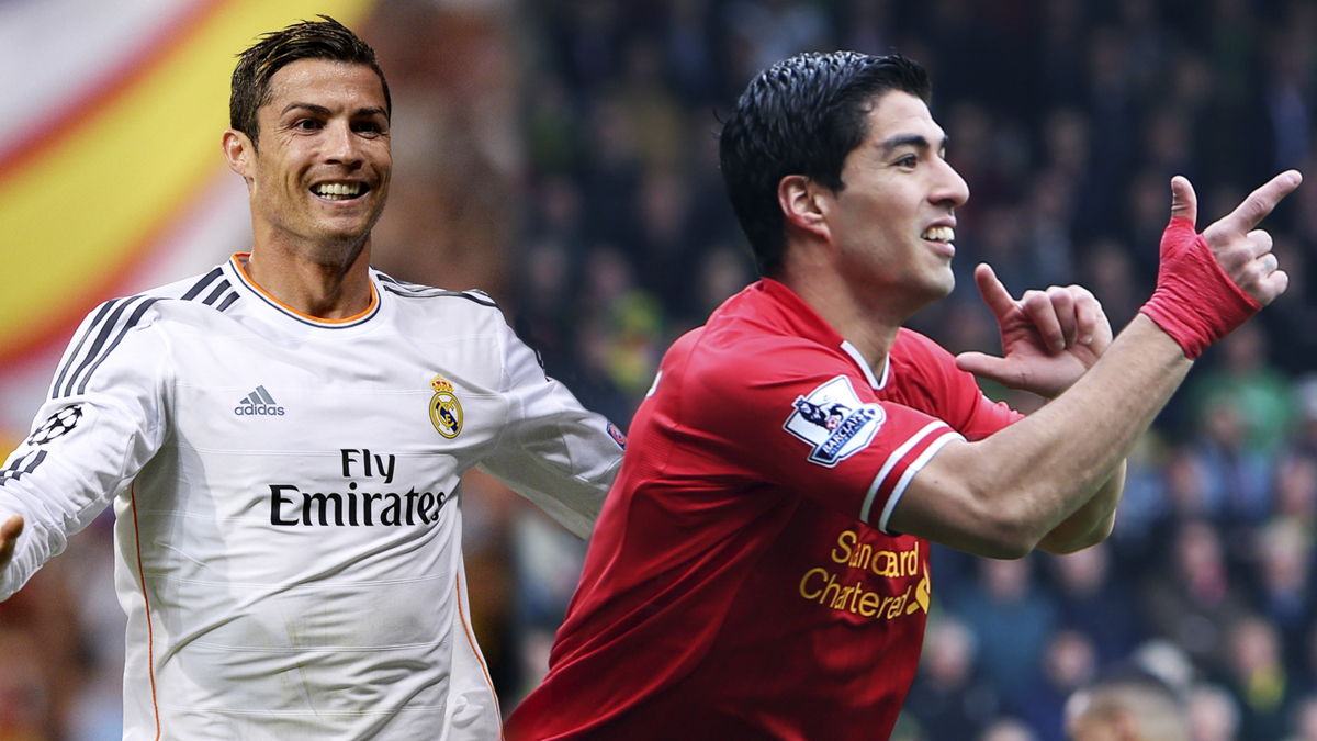 Suarez en Ronaldo delen Gouden Schoen