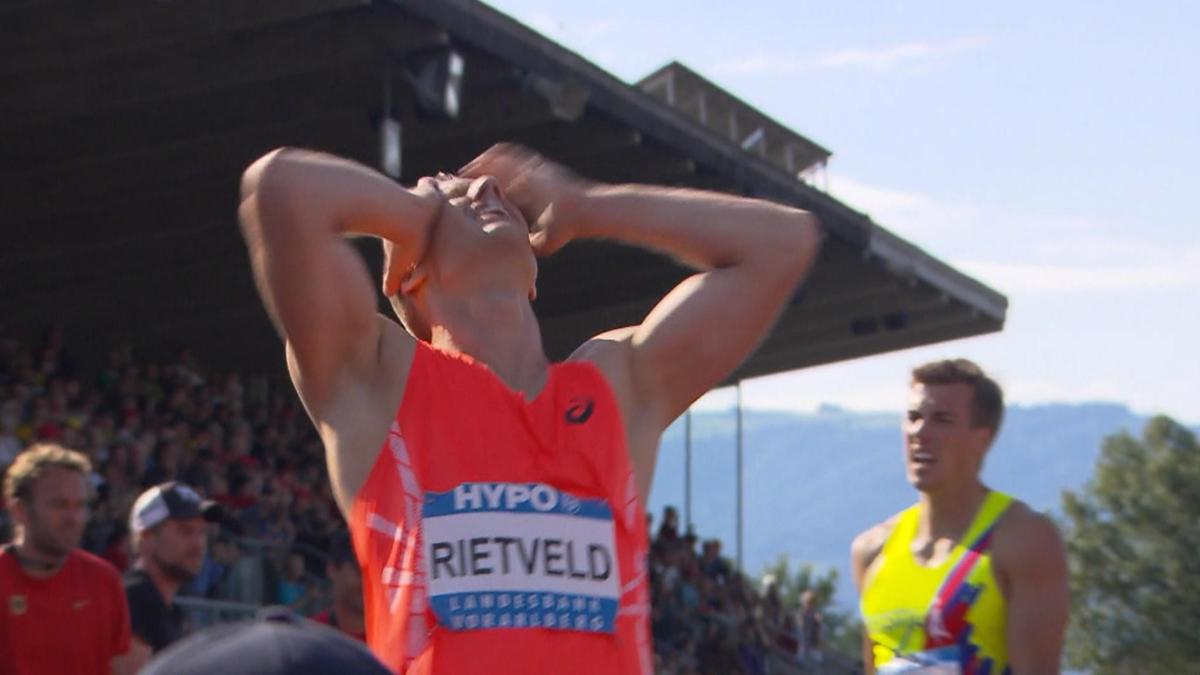 Rietveld uitgeteld maar voldaan