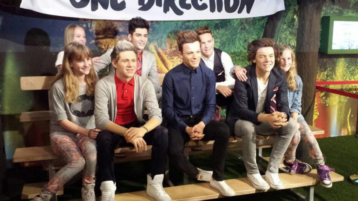 One Direction in een museum