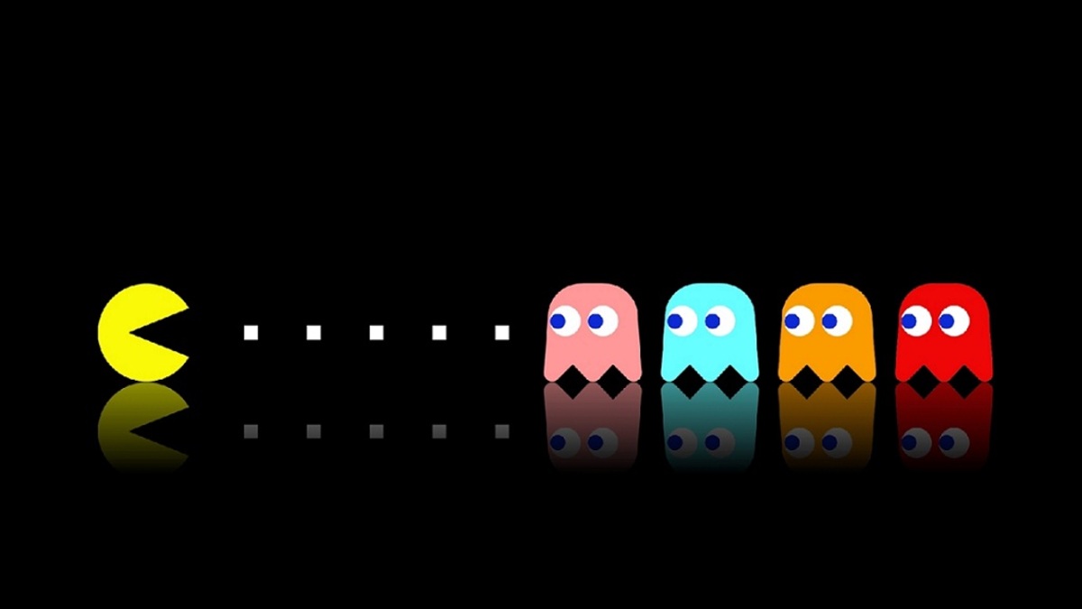 Pac-man, Pong en Space Invaders