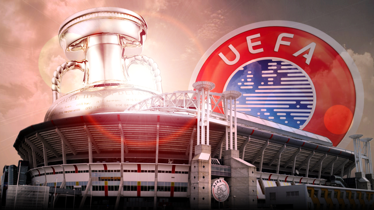 EK voetbal 2020 in Amsterdam