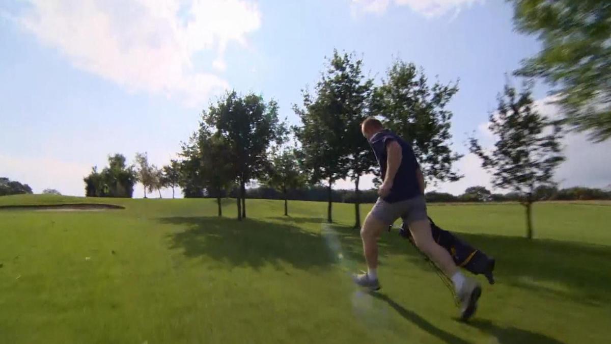 Rennend golfen steeds populairder