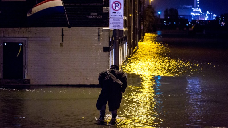 Wateroverlast vooral in regio Rotterdam