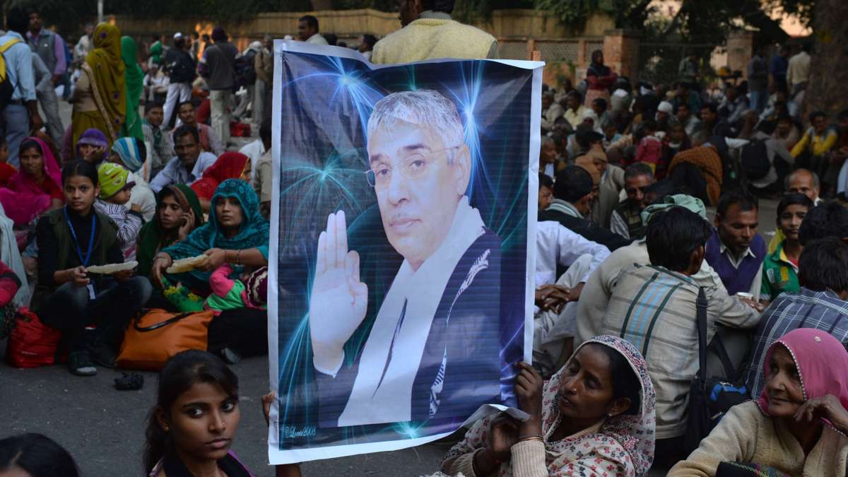 Ongrijpbare goeroe in India