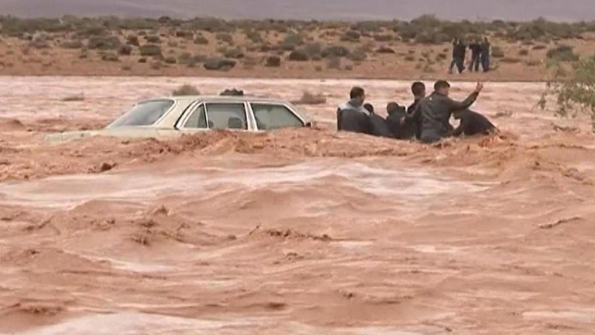 Kolkende rivieren in Marokko