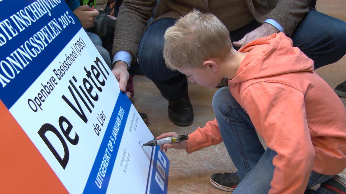 Eerste school ingeschreven voor de Koningsspelen