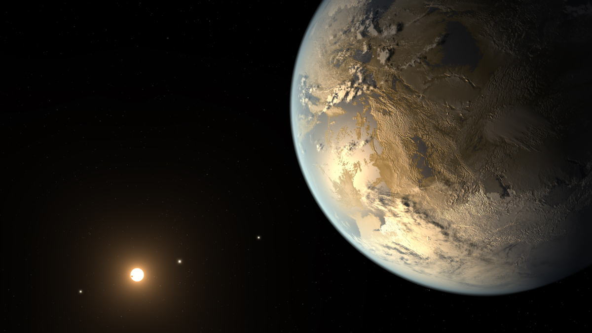'Kom naar Kepler 16b, de planeet met twee zonnen'