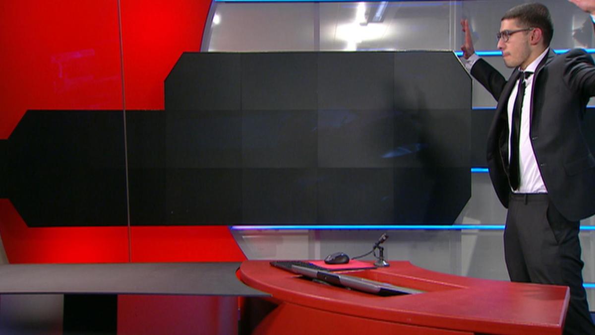 Indringer met nepwapen in NOS-gebouw