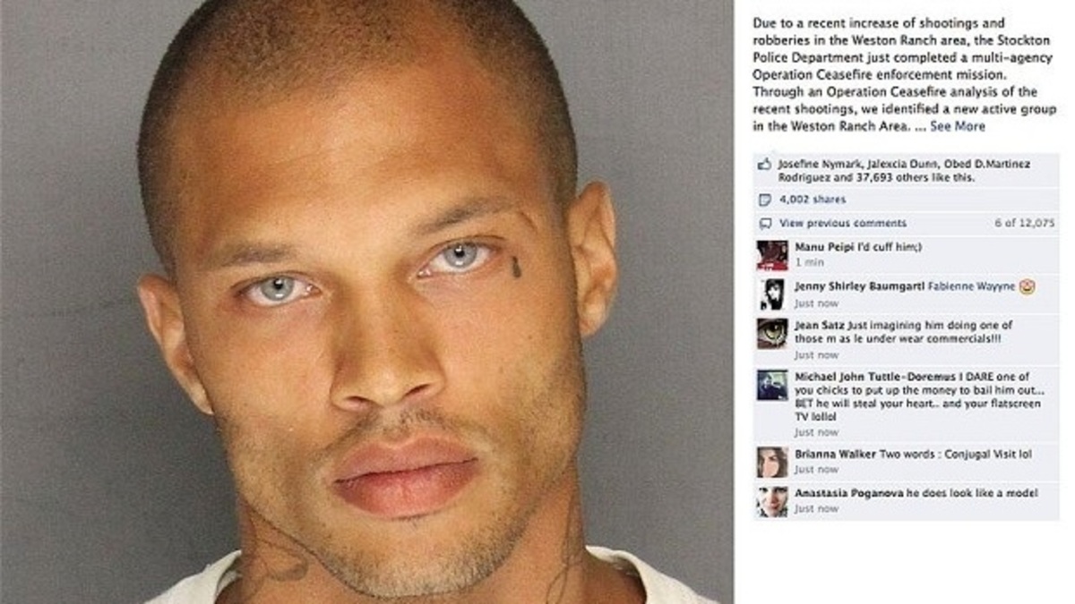 'Sexy crimineel' is vrij en gaat nu voor modellencarrière