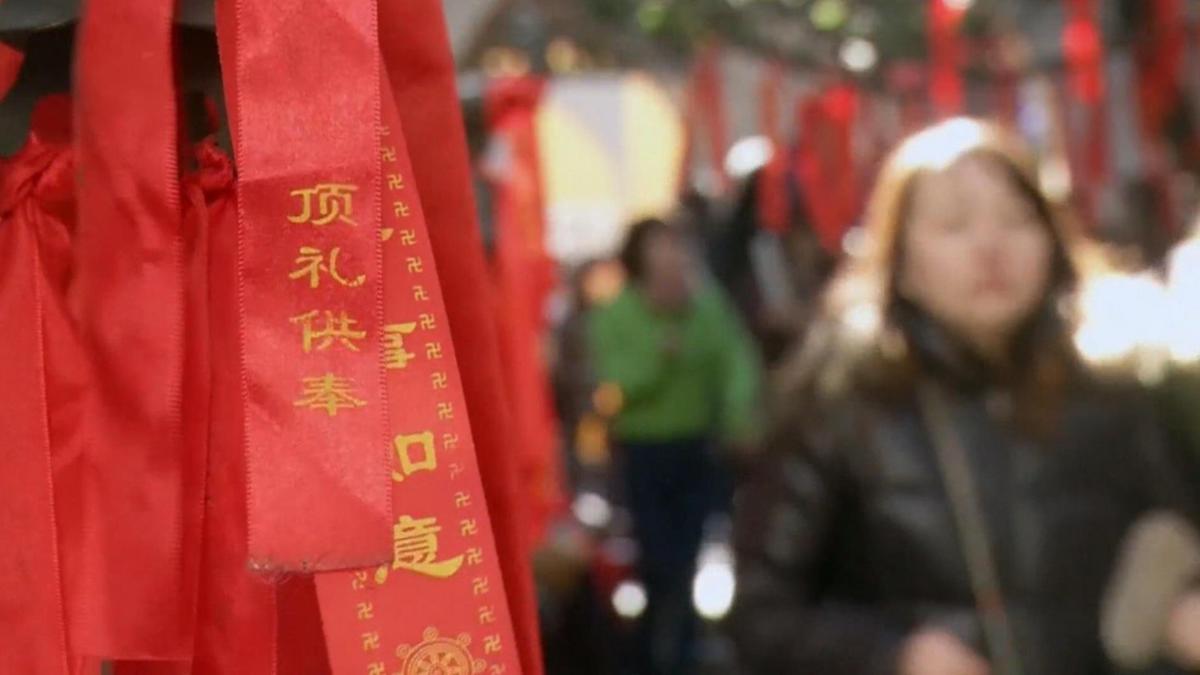 Chinezen vieren jaar van het schaap