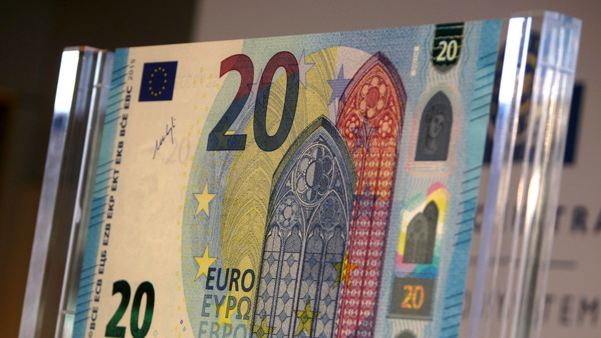 Vanaf vandaag in omloop: nieuw en kleuriger 20-eurobiljet