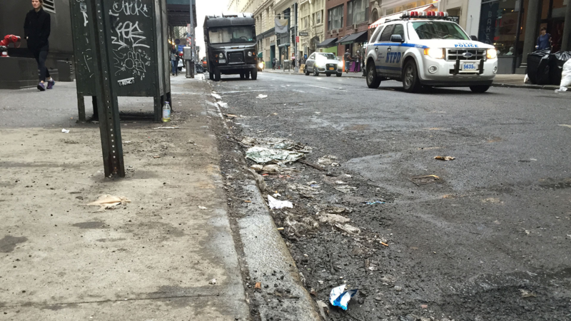 Niet iedereen blij met lente in New York