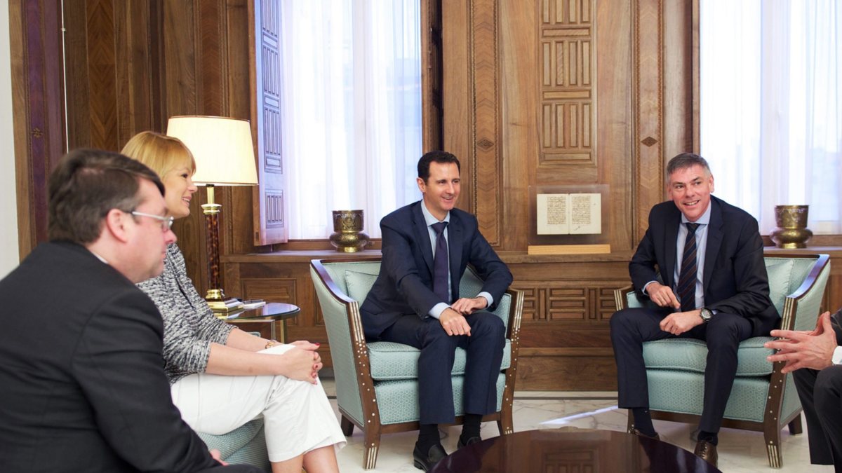 Filip Dewinter enthousiast na bezoek aan Assad