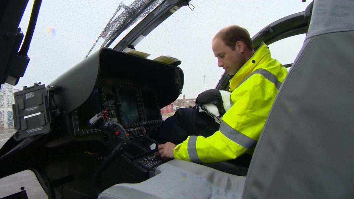 Britse prins gaat mensen redden