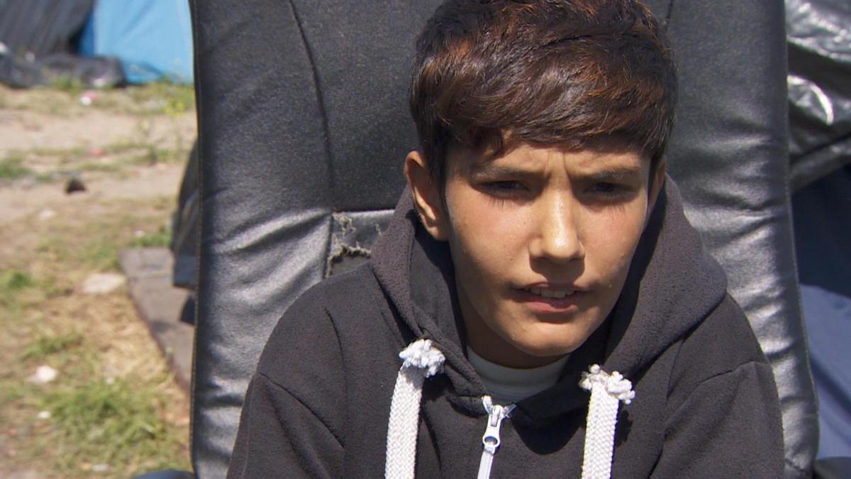 Safid (11) vluchtte van Afghanistan naar Europa