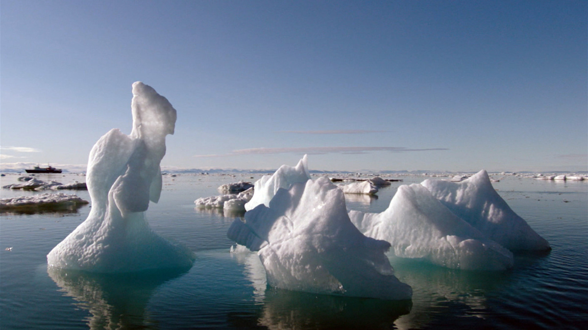 Beelden van de Noordpool