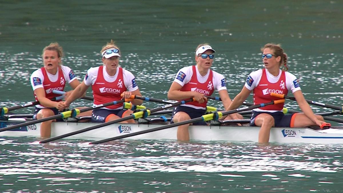 Brons voor vrouwen op WK roeien