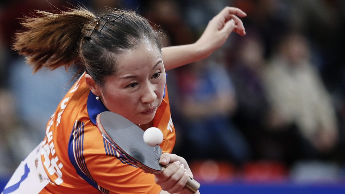 Li Jie verliest EK finale