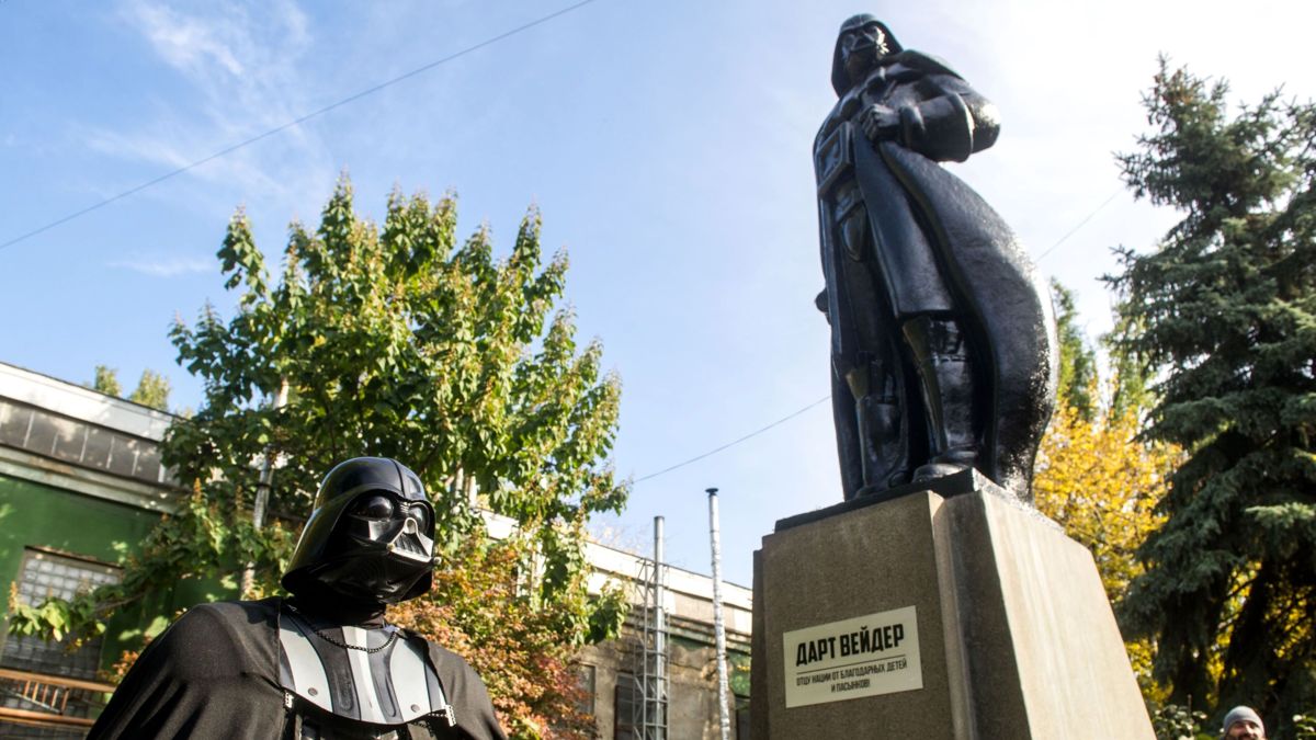 Odessa transformeert Lenin tot Darth Vader