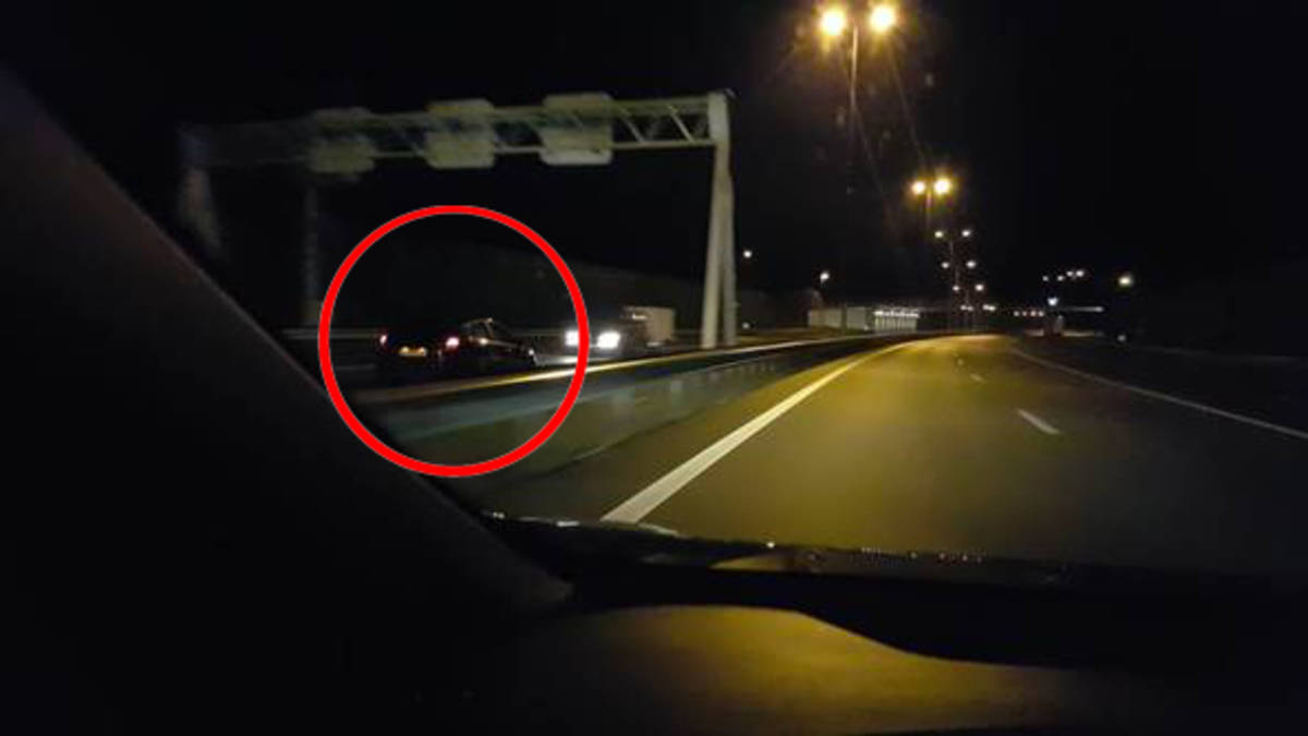 Dronken spookrijder met 120 over de A1