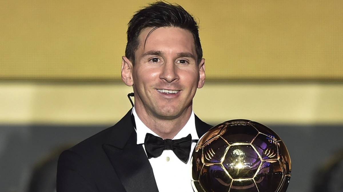 Messi voor vijfde keer onderscheiden met Gouden Bal