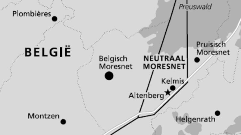 Moresnet: land van drie vierkante kilometer