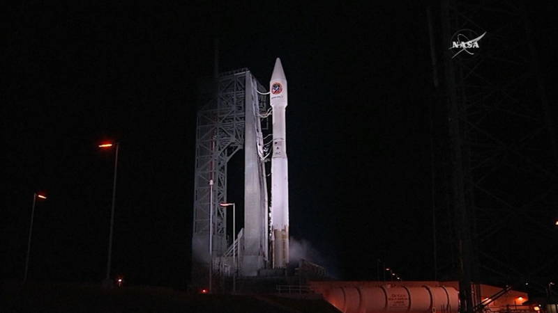 Raket met 3D-printer naar ruimtestation