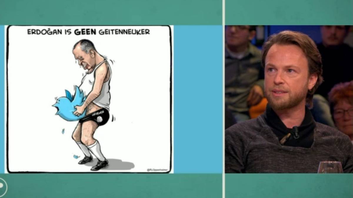 Facebook zet cartoon Oppenheimer weer online